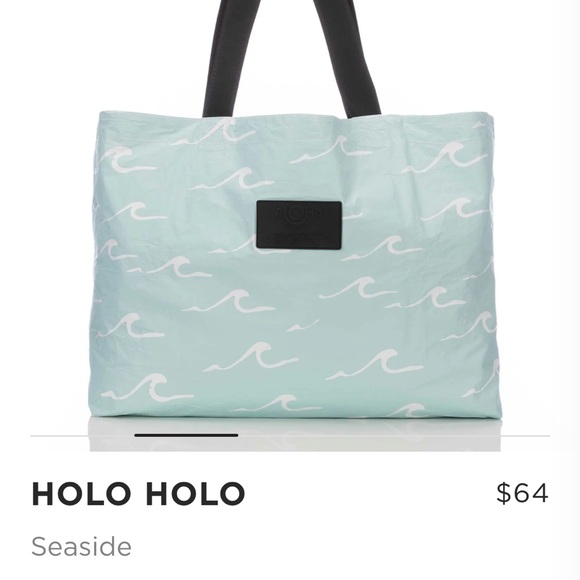 ALOHA Collection | Bags | Aloha Collection Seaside Holo Holo Tote Bag ...